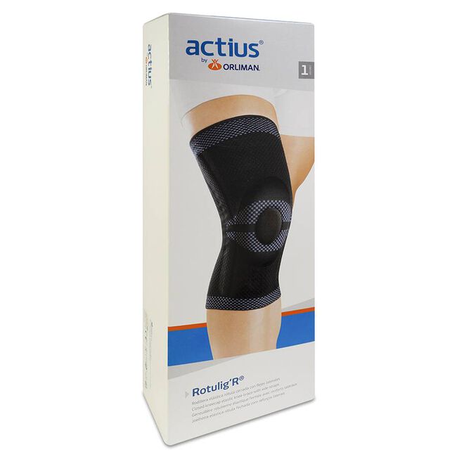 Buy Actius Rodillera Elástica con Flejes Laterales Rótula Cerrada ...