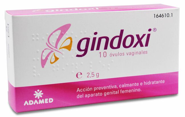 Comprar Gindoxi Óvulos Vaginales, 10 Óvulos | Welnia