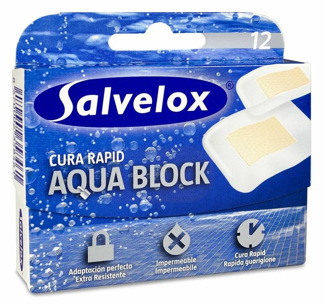 Comprar Salvelox Aqua Block Cura Rapid, 12 Uds | Welnia