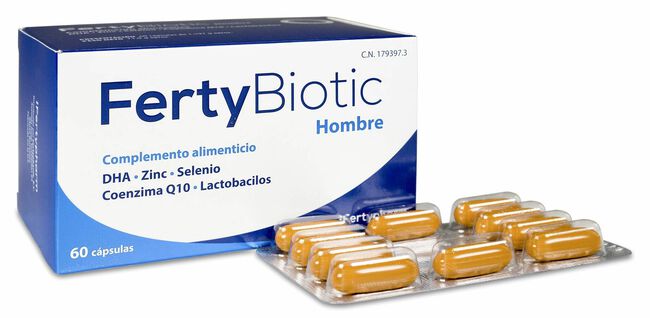 Comprar FertyBiotic Hombre, 60 Cápsulas | Welnia