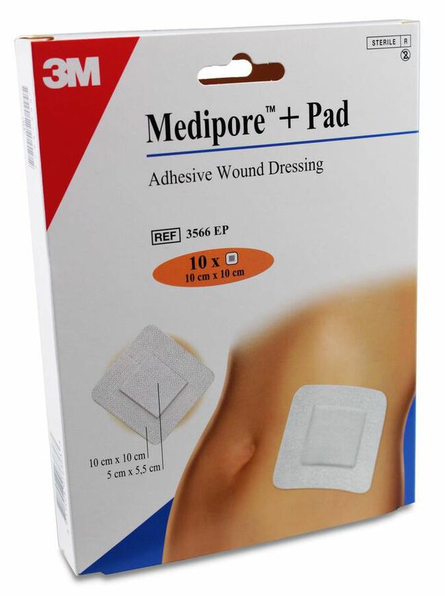 Comprar Medipore Pad 10 x 10cm | Welnia