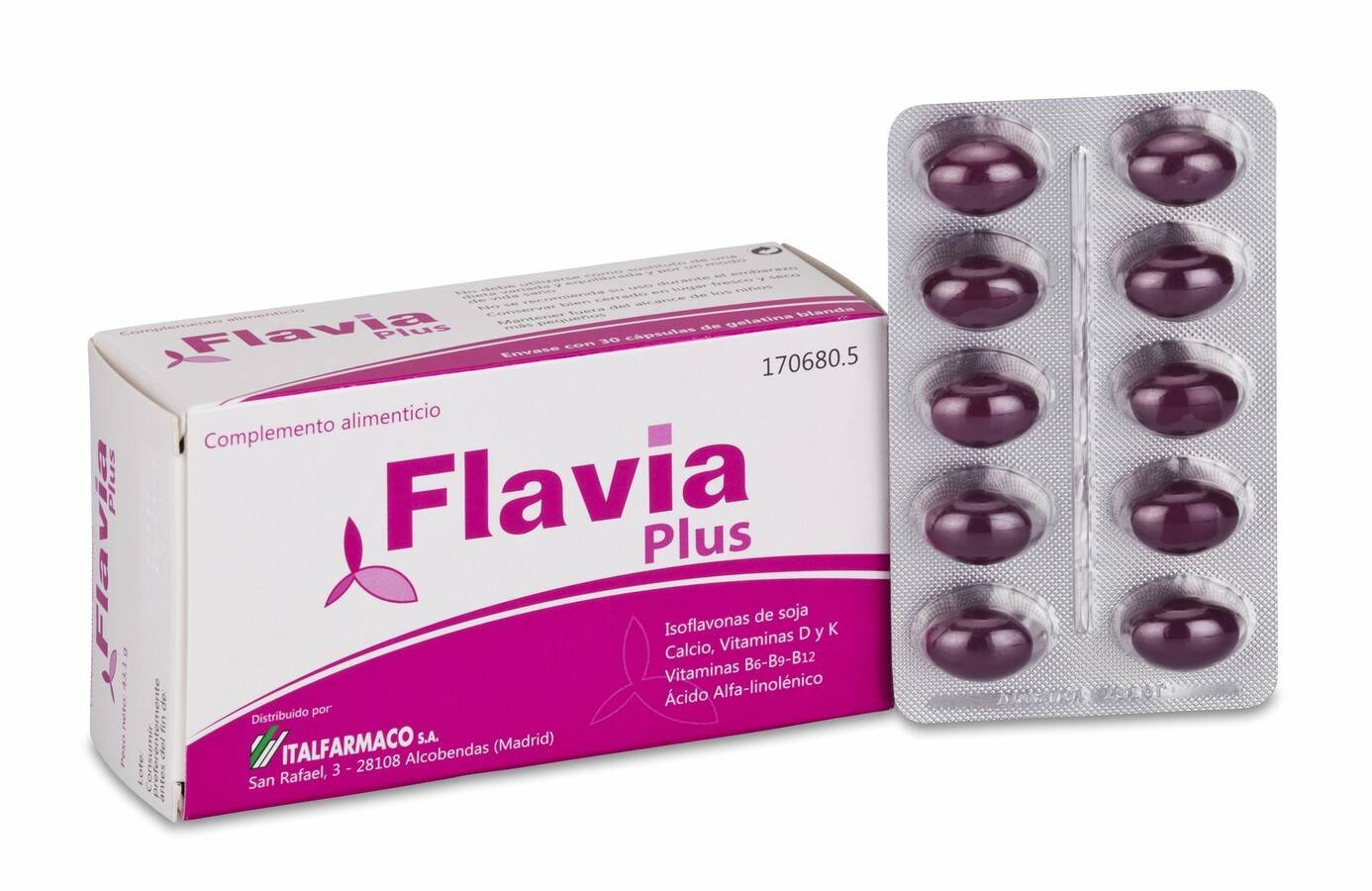 Comprar Flavia Plus, 30 Cápsulas | Welnia