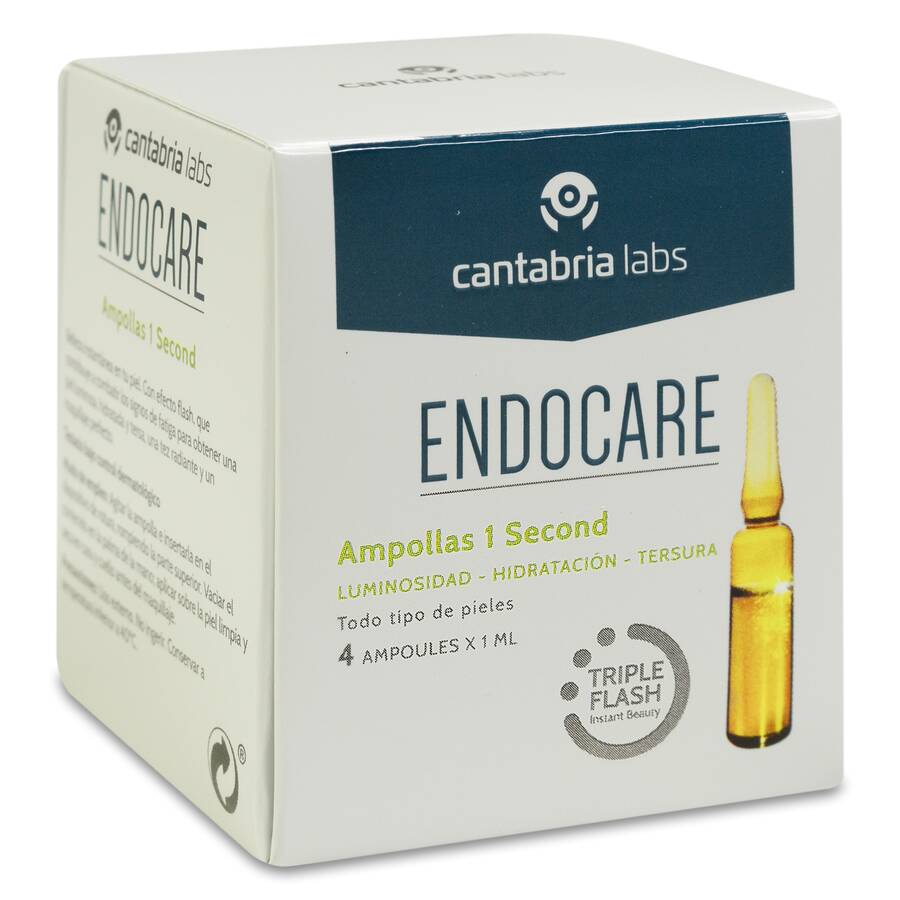 Comprar Endocare 1 Second Triple Flash, 4 Ampollas | Welnia