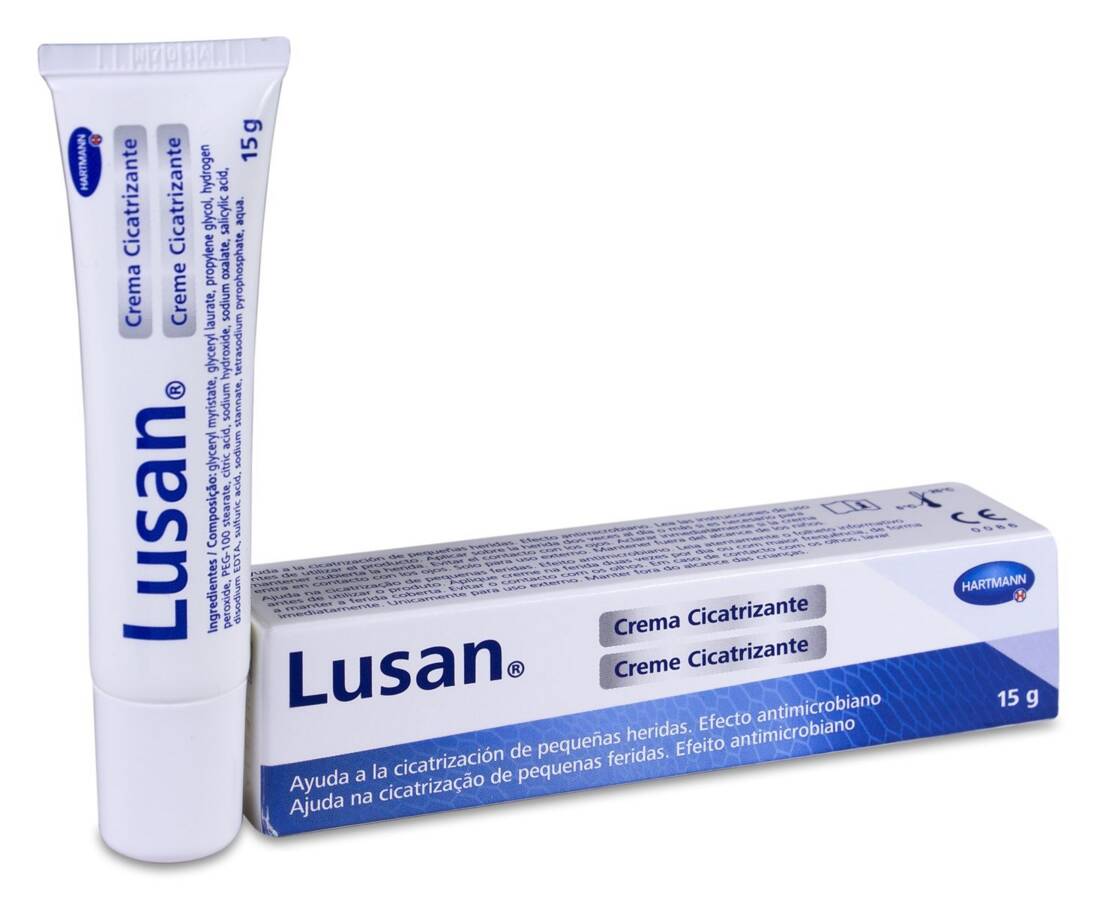 Comprar Lusán Crema Cicatrizante, 15 g | Welnia