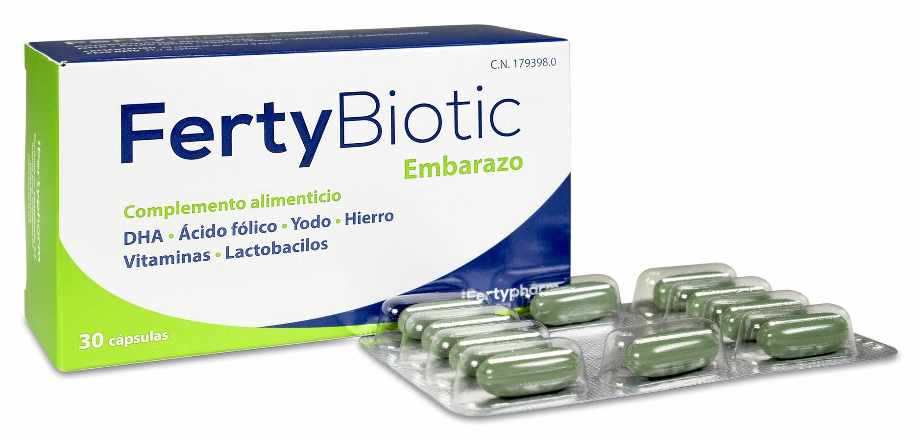 Comprar FertyBiotic Embarazo, 30 Uds | Welnia
