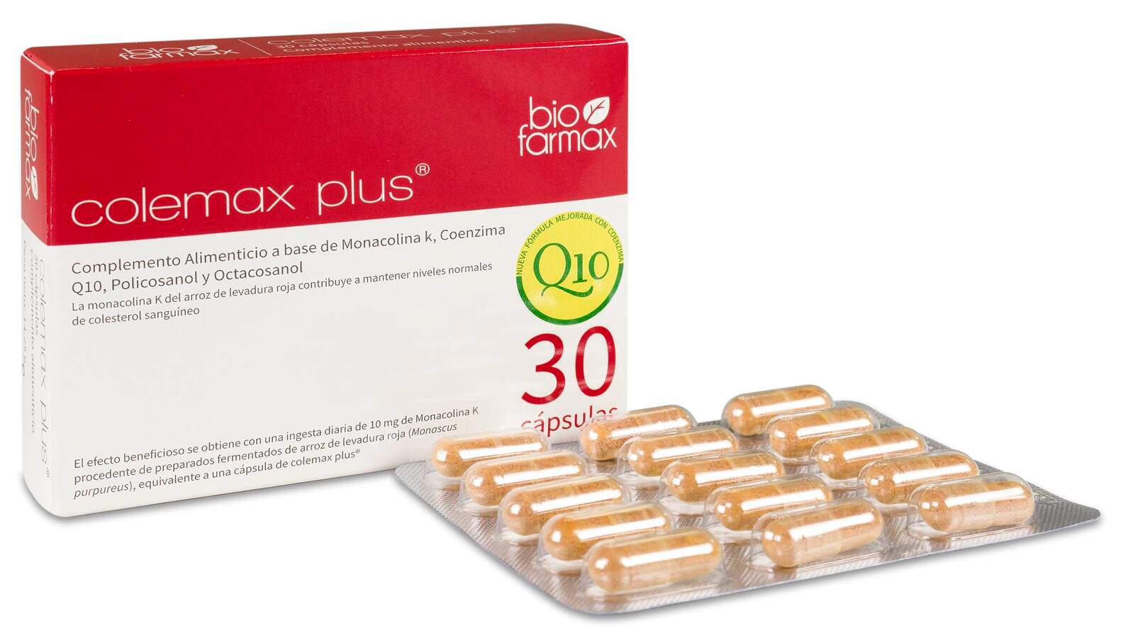 Comprar Biofarmax Colemax Plus, 30 Cápsulas | Welnia