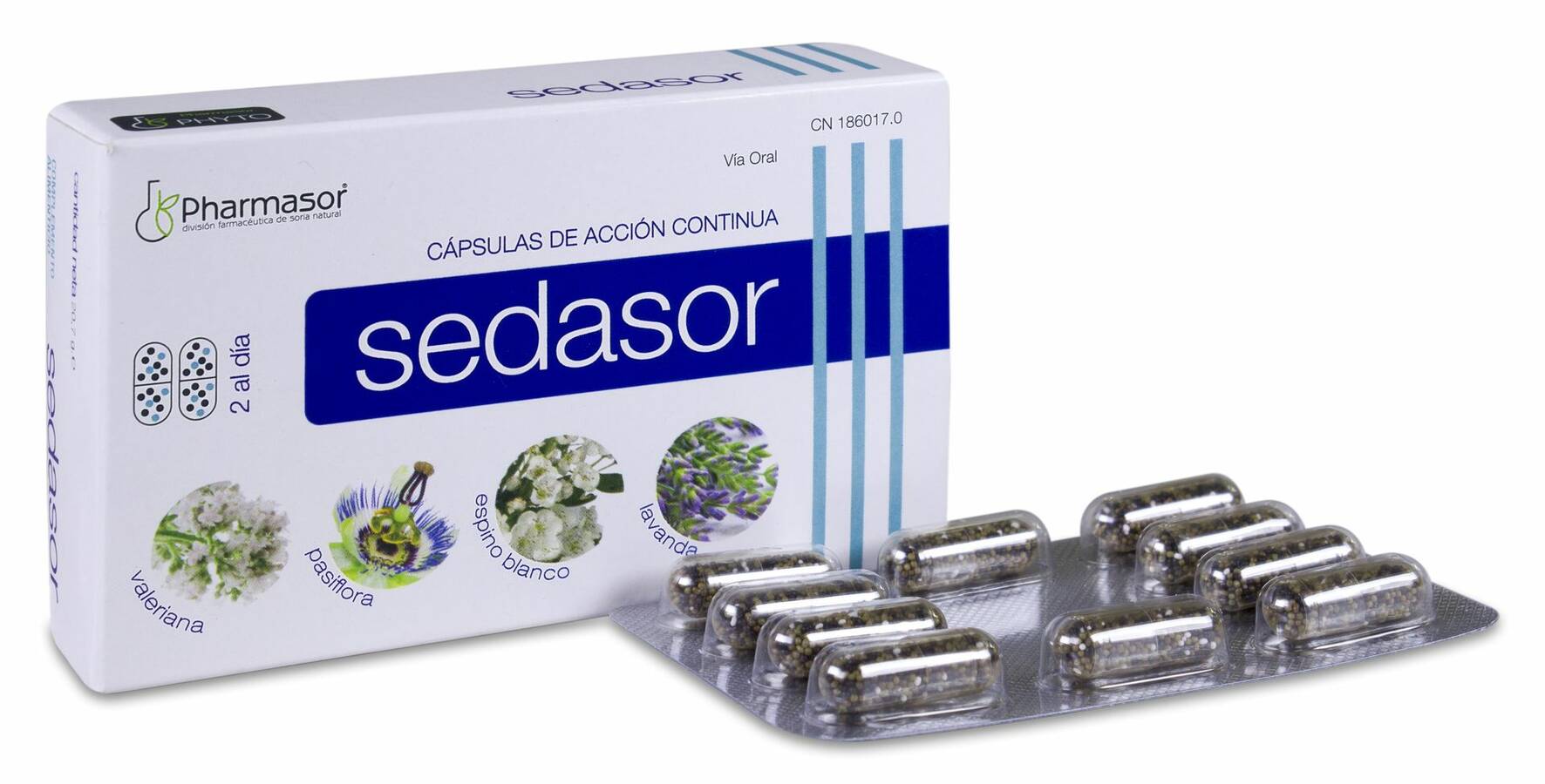 Comprar Sedasor Acción Continua, 30 Cápsulas | Welnia